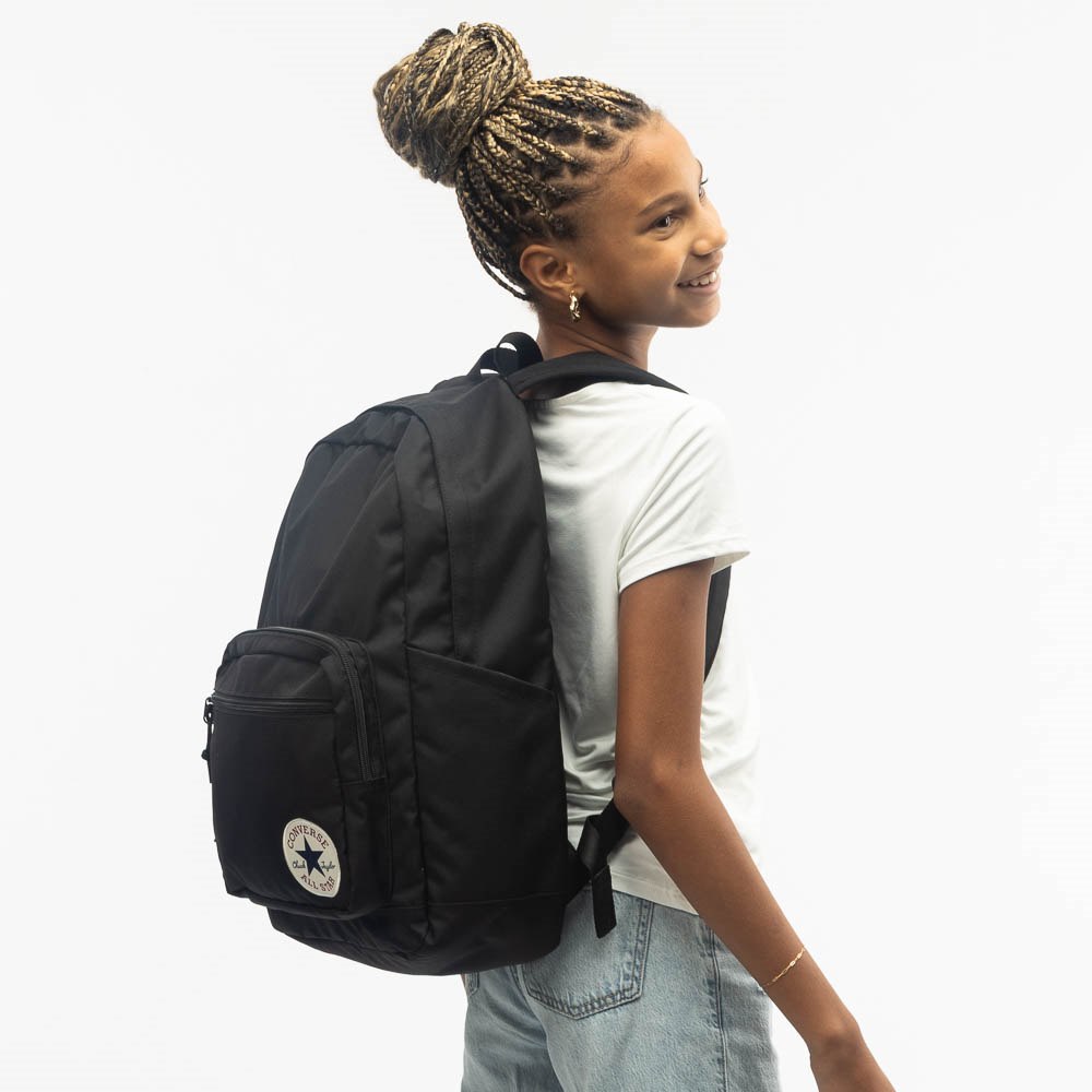 Converse Go 2 Backpack - Black | Journeys Kidz