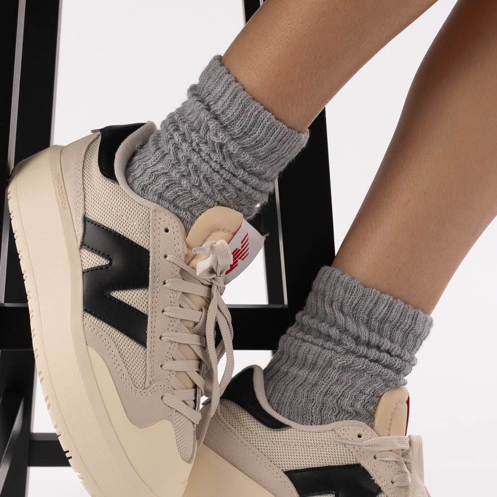 Womens Slouch Socks 3 Pack - Black / White / Grey | Journeys