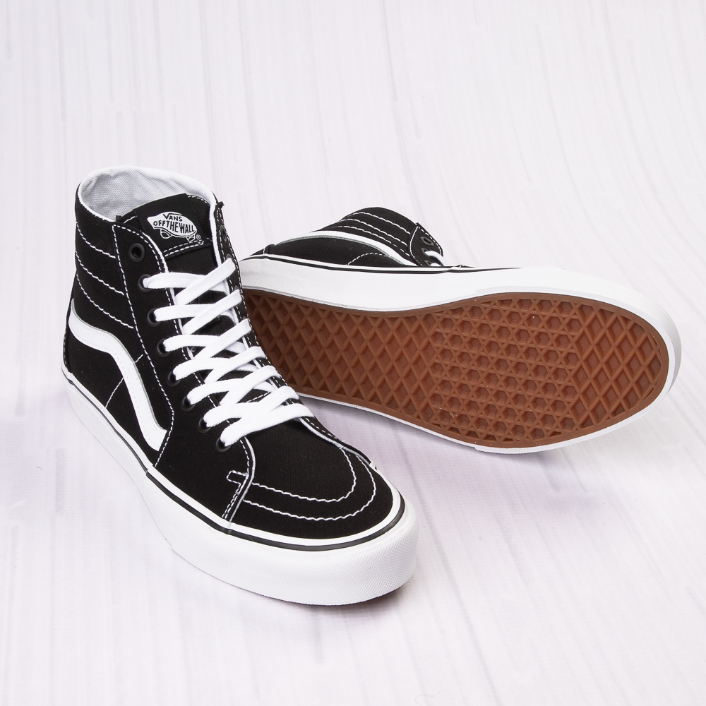 Vans Sk8-Hi Tapered Skate Shoe - Black | Journeys Vans Sk8-Hi Tapered Skate Shoe - Black | Journeys