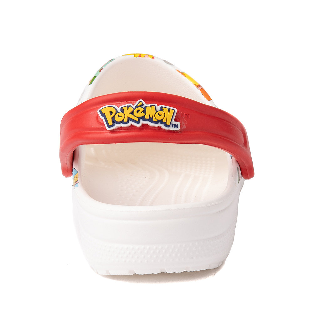 Pokémon Crocs Classic Clog - Little Kid / Big Kid - White / Multicolor ...