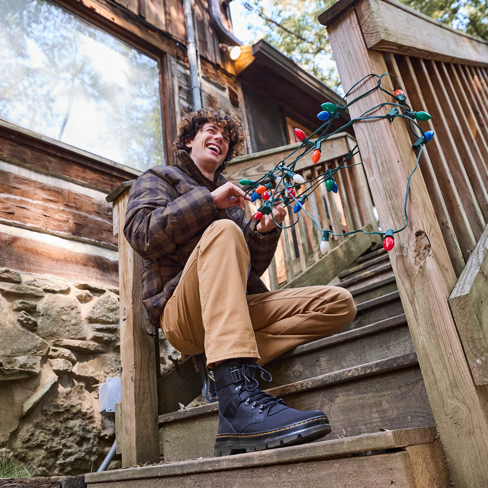 Dr. Martens Combs Tech II Utility Boot - Black | Journeys