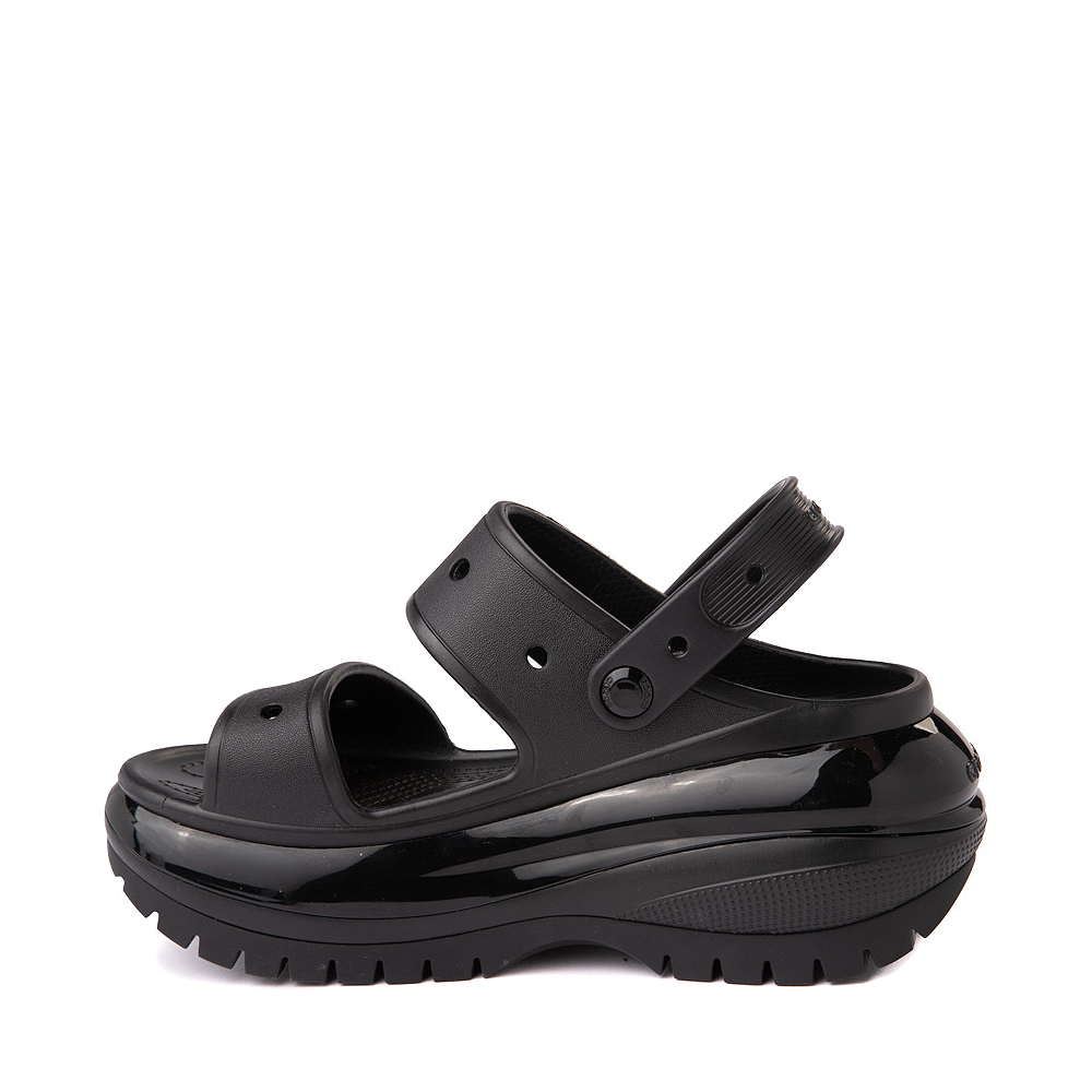 Womens Crocs Mega Crush Sandal - Black | Journeys