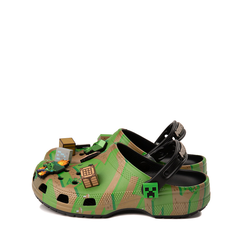 Crocs x Minecraft Classic Clog - Green | Journeys