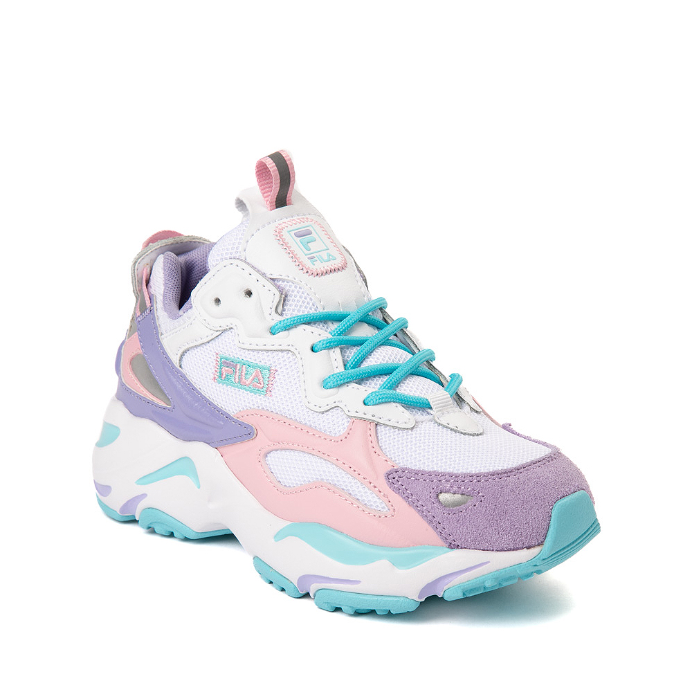 Fila Ray Tracer Apex Athletic Shoe - Little Kid - White / BlueFish ...