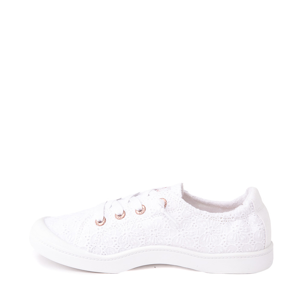 Womens Roxy Bayshore Casual Shoe - White | Journeys Kidz