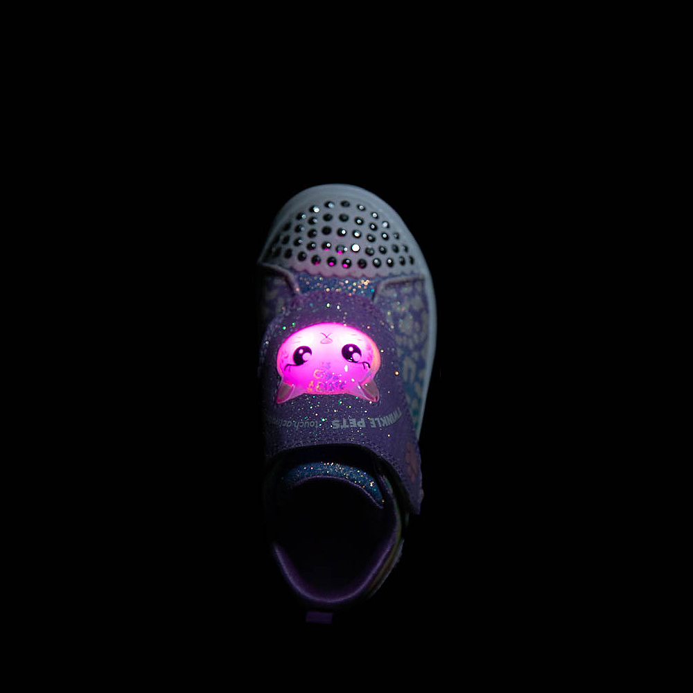 Skechers Twi-Lites Twinkle Pets Glitter Cat Sneaker - Toddler / Little ...