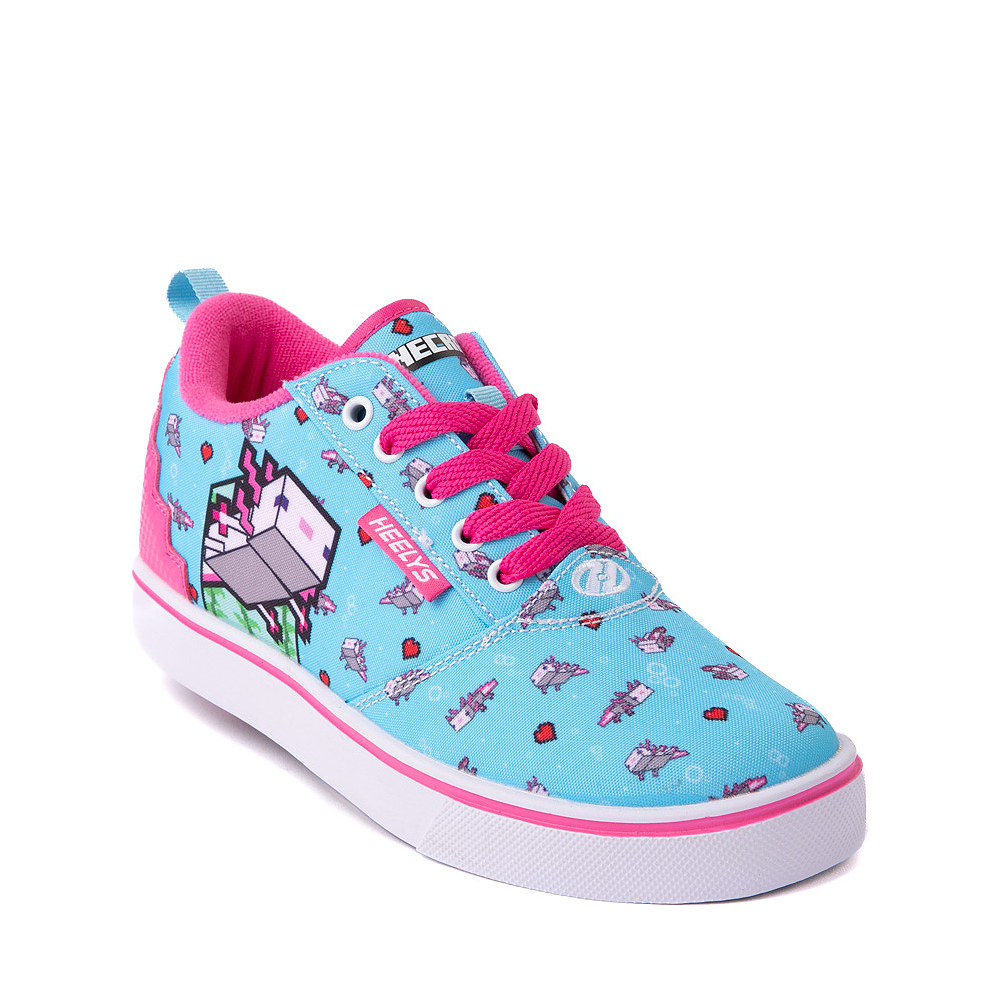 Heelys x Minecraft Pro 20 Skate Shoe - Little Kid / Big Kid - Aqua ...