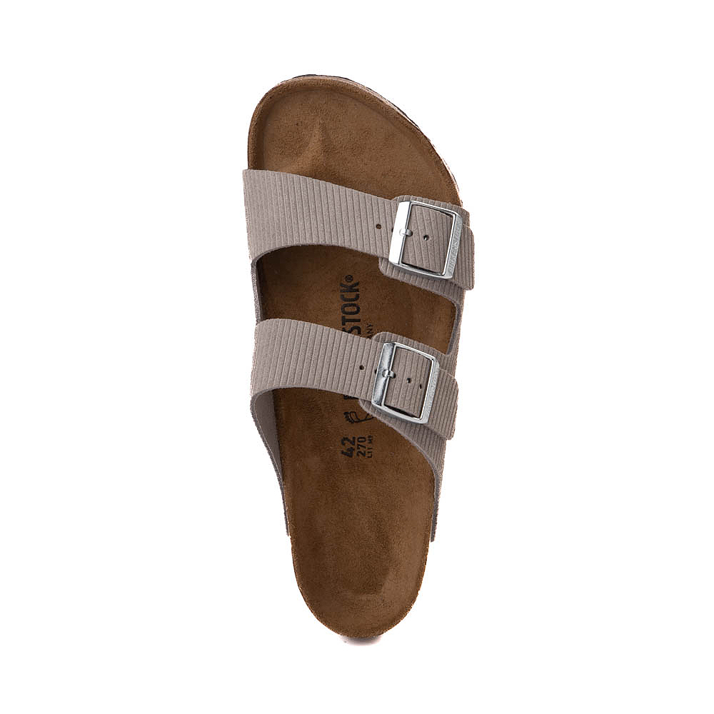 Mens Birkenstock Arizona Corduroy Sandal - Stone Coin | Journeys Kidz