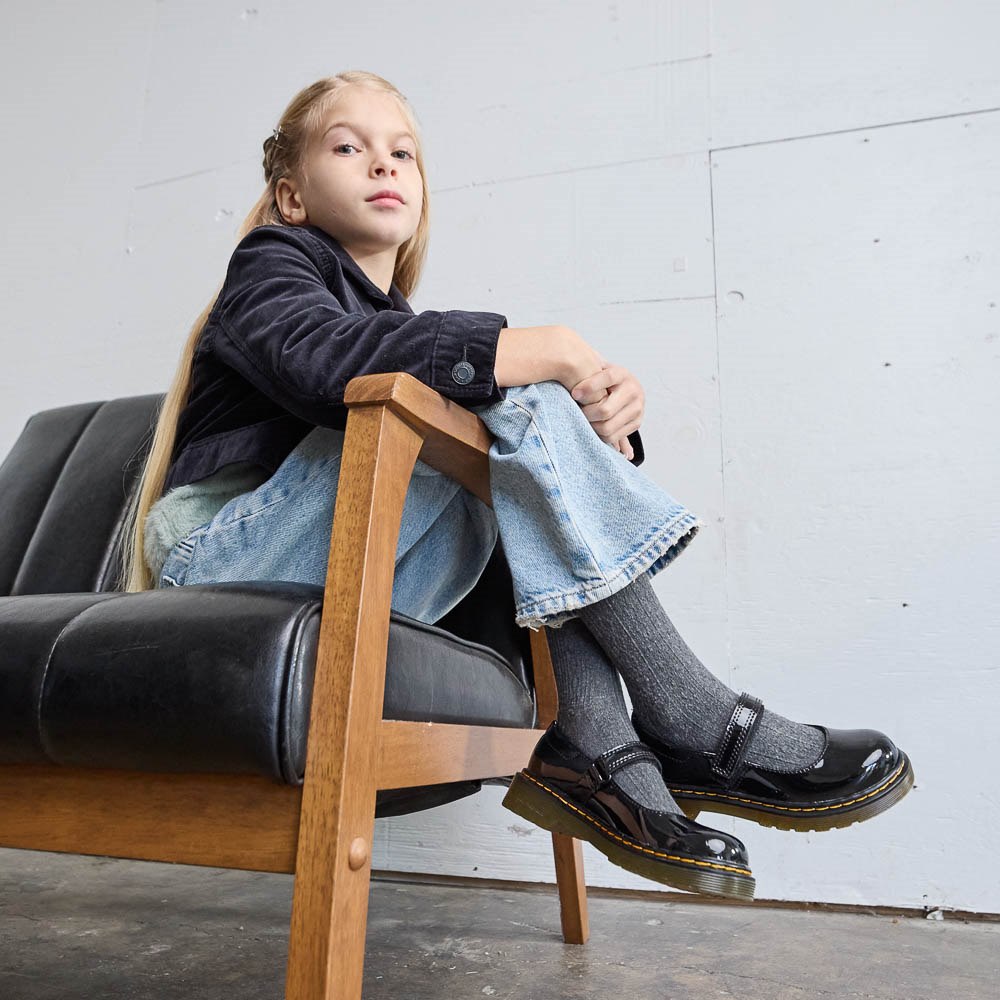 Dr. Martens Maccy Mary Jane Casual Shoe - Little Kid / Big Kid - Black ...