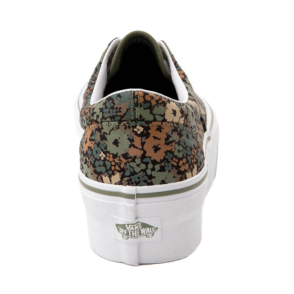 Vans Era Stackform Skate Shoe - Camo Floral / Loden Green | Journeys