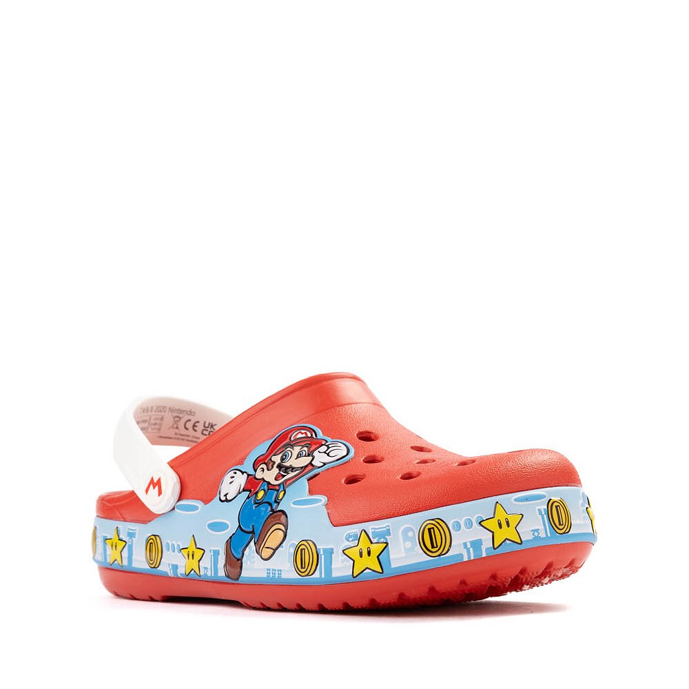 Super Mario Bros. Crocs Classic Lights Clog - Little Kid / Big Kid ...
