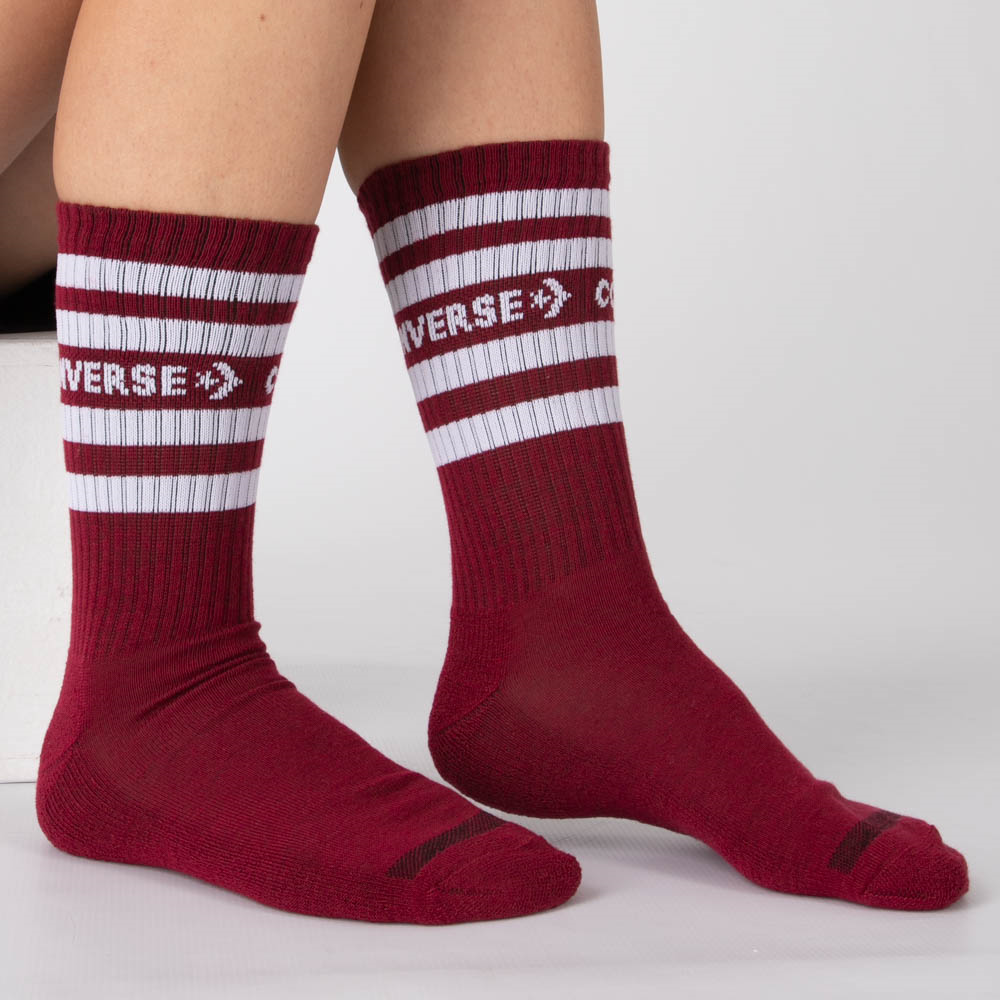 Womens Converse Crew Socks 6 Pack - Multicolor | Journeys