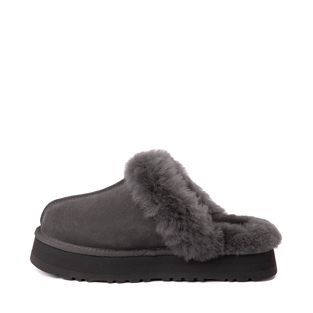 Womens UGG® Disquette Platform Clog - Charcoal | Journeys
