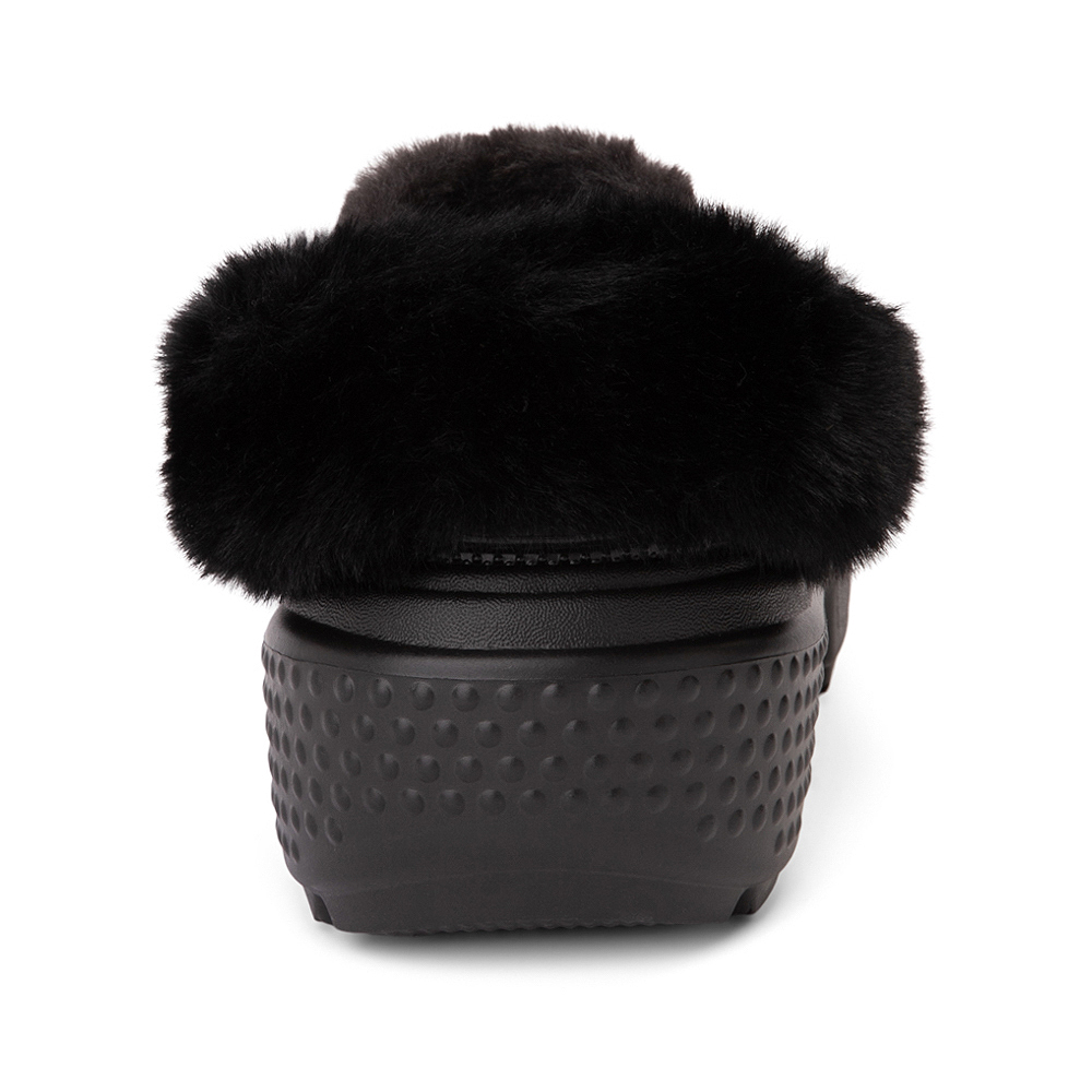 Crocs Stomp Lined Platform Clog - Black | Journeys