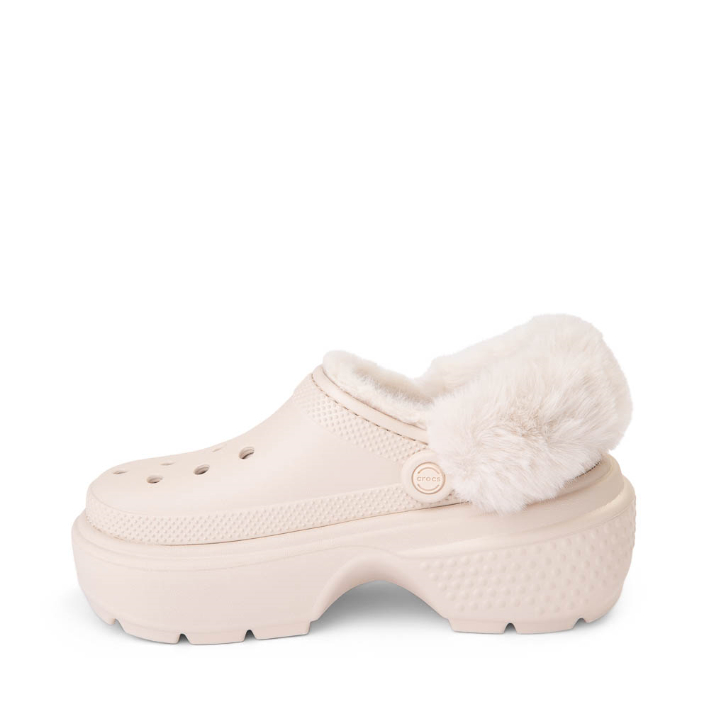 Crocs Stomp Lined Platform Clog - Stucco | Journeys