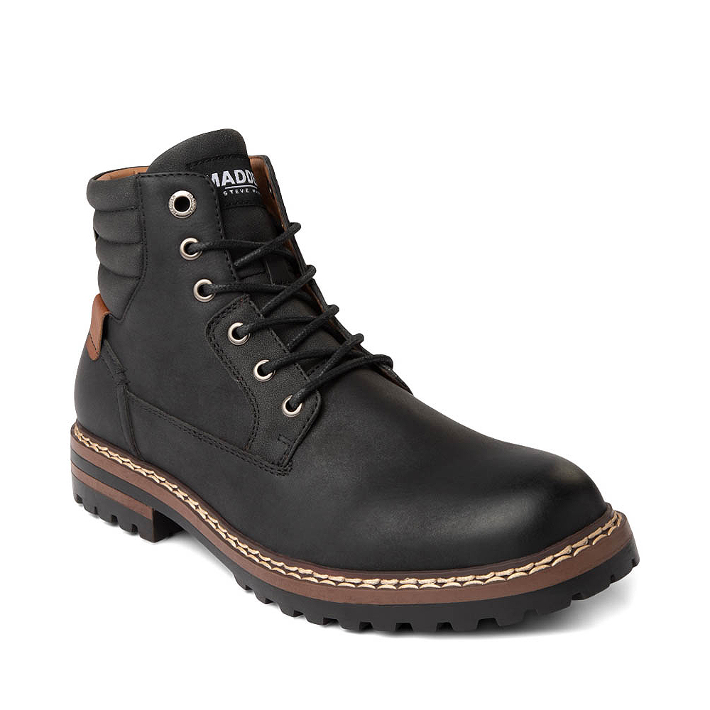 Mens Steve Madden Swantt Boot - Black | Journeys
