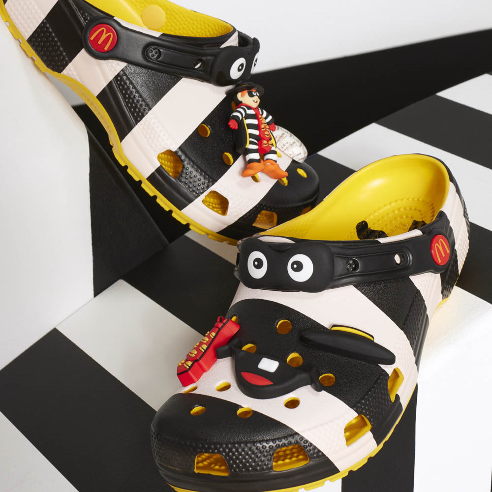 McDonald's® x Crocs Hamburglar Classic Clog - Black / White | Journeys