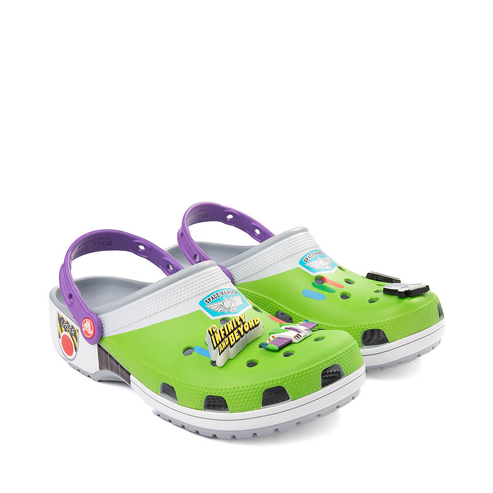 Toy Story Crocs Buzz Lightyear Classic Clog - Blue Grey | Journeys