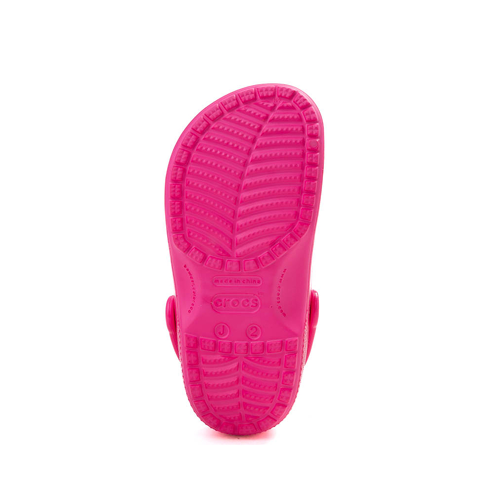 Crocs Classic High-Shine Clog - Little Kid / Big Kid - Pink Crush ...