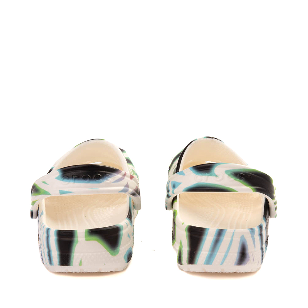 Crocs Classic Glow-In-The-Dark Swirl Clog - Multicolor | Journeys