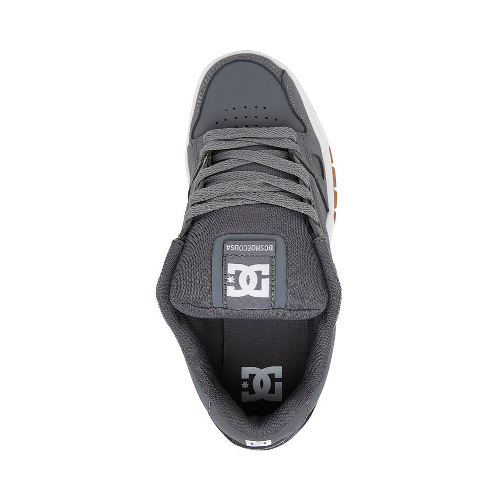 Mens DC Stag Skate Shoe - Grey / Gum | Journeys