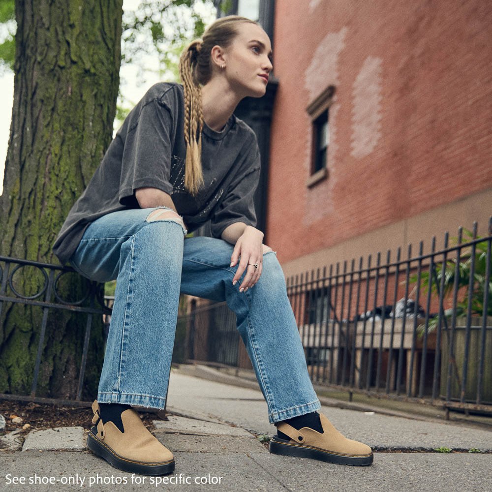 Dr. Martens Carlson Slingback Mule - Savannah Tan | Journeys