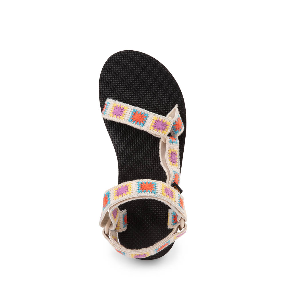 Womens Teva Flatform Universal Crochet Sandal - Explore Deals and Price ...