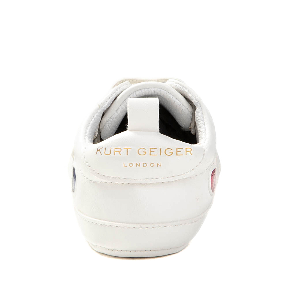 Kurt Geiger Mini Lane Love Sneaker - Baby / Toddler - White / Rainbow ...