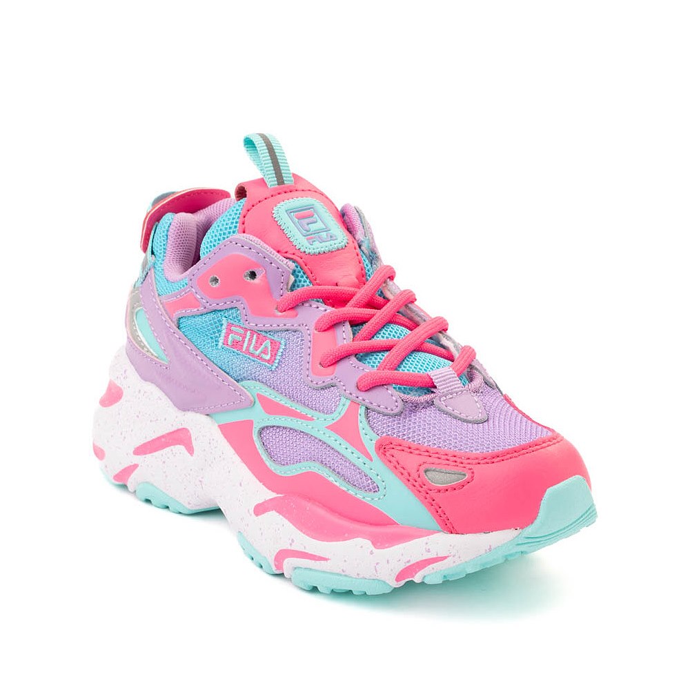Fila Ray Tracer Athletic Shoe Little Kid Blue Atoll Sugarplum Crocus Journeys