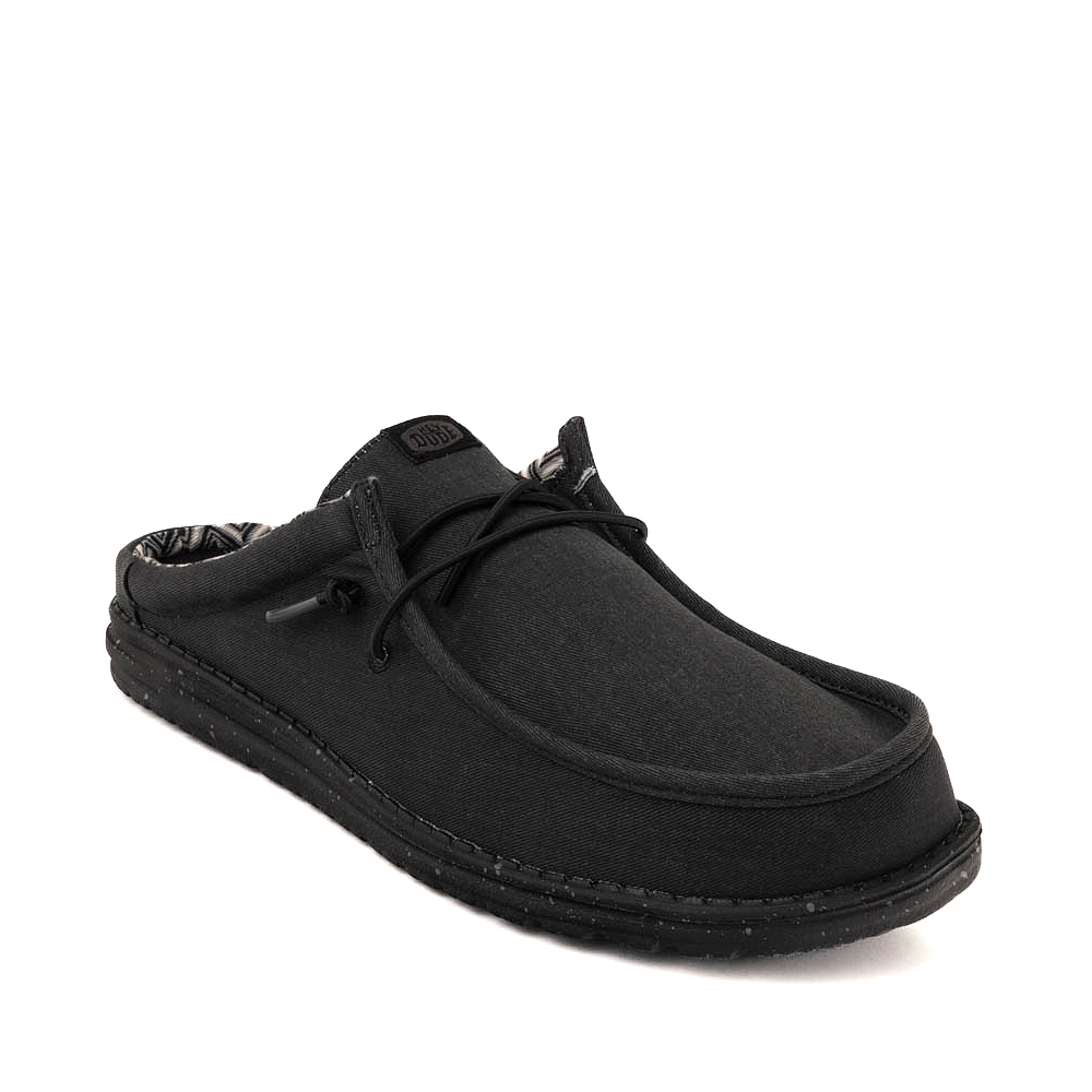 Mens HEYDUDE Wally Slip Mule - Black | Journeys