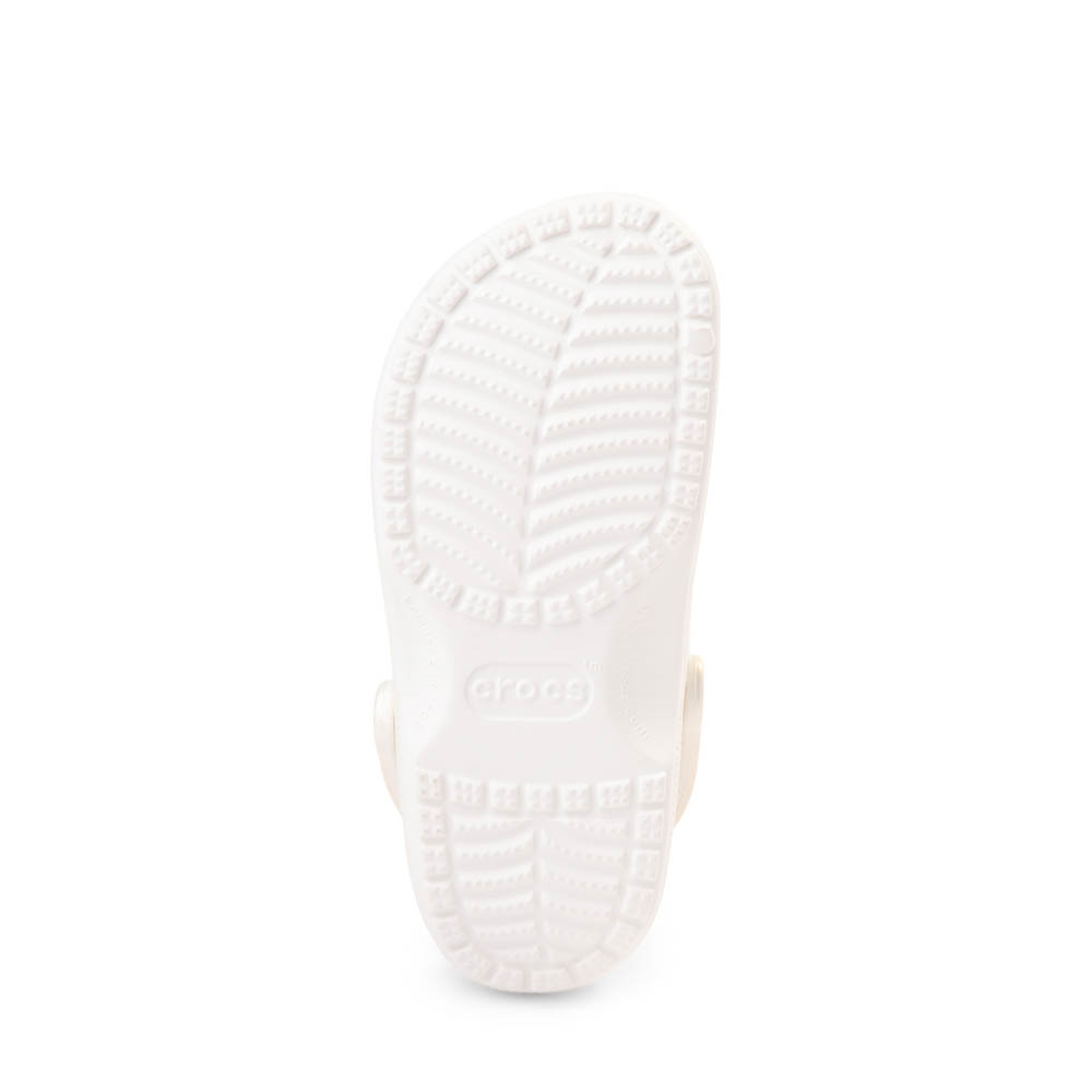 Crocs Classic Glam Shimmer Clog - White | Journeys