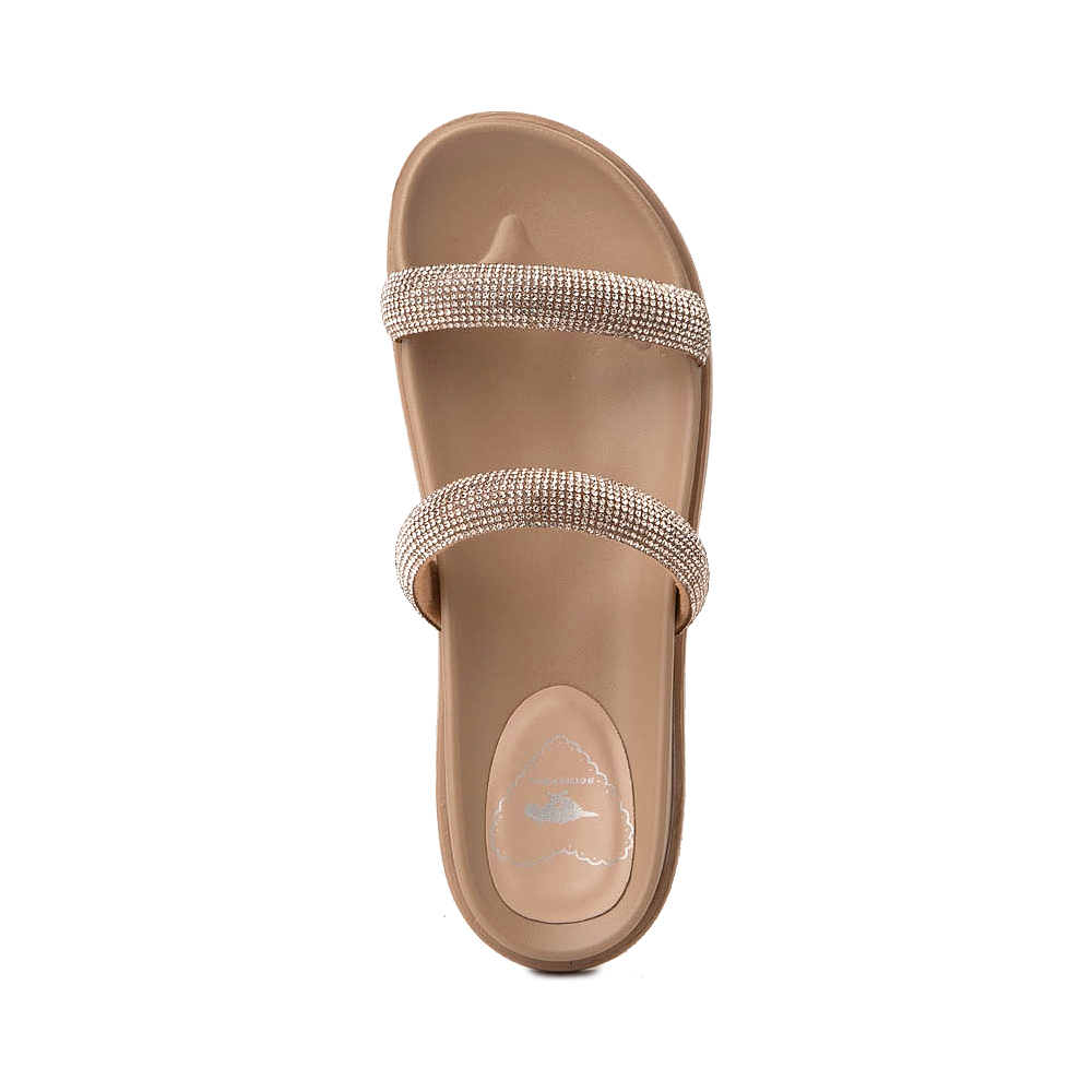 Womens Rocket Dog Sparkle Slide Sandal - Camel | Journeys
