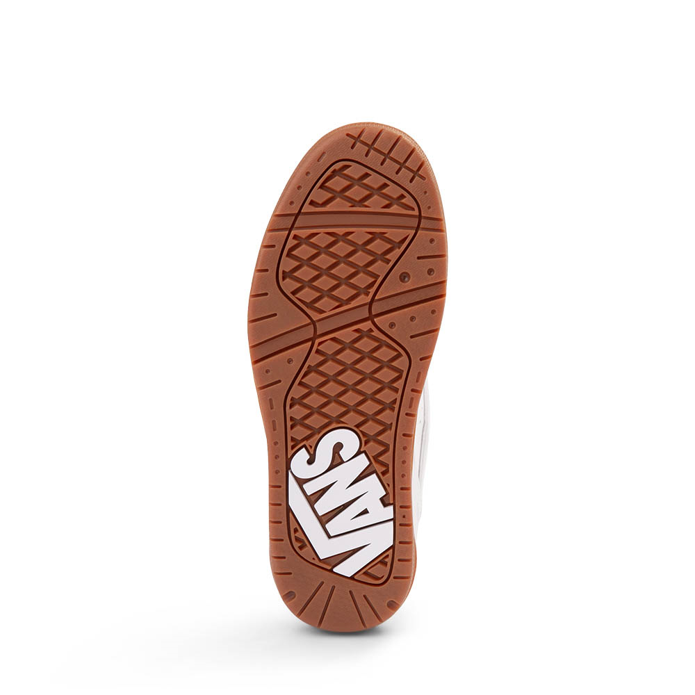 Vans Hylane Skate Shoe - White / Gum | Journeys