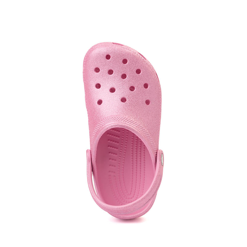 Crocs Classic Glitter Clog - Little Kid / Big Kid - Pink Tweed | Journeys