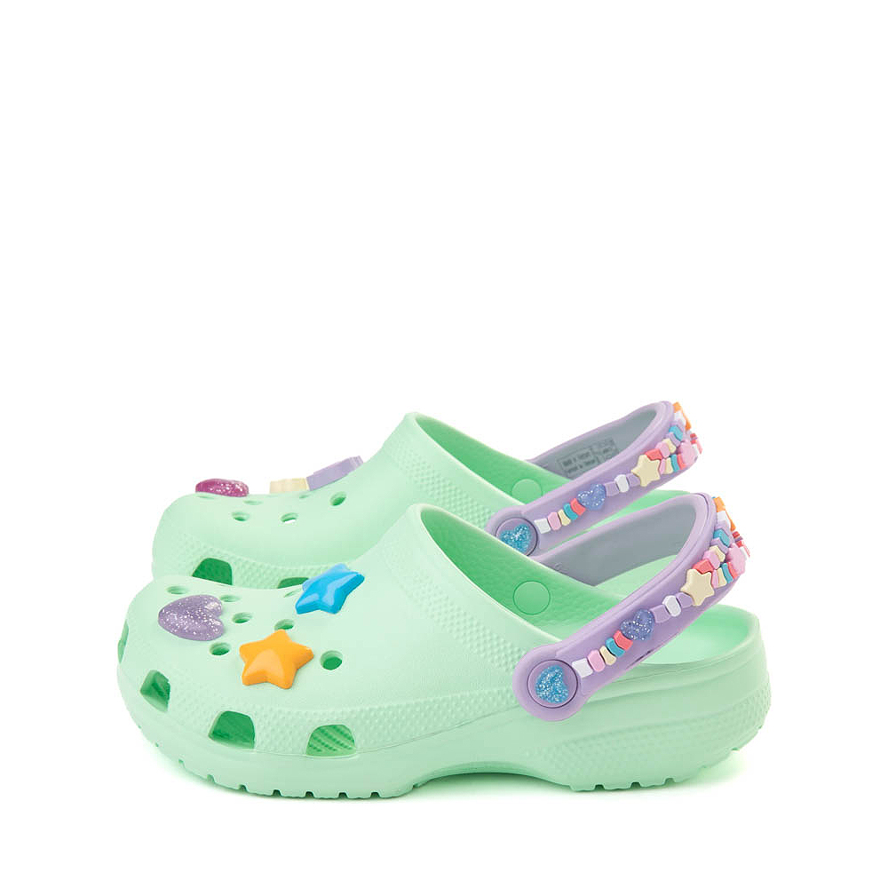 Crocs Classic Summer Camp Clog - Little Kid / Big Kid - Neo Mint | Journeys