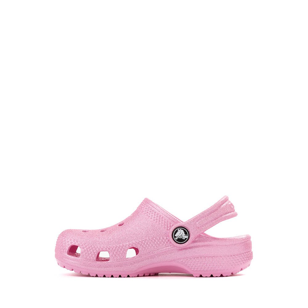 Crocs Classic Glitter Clog - Baby / Toddler - Pink Tweed | Journeys