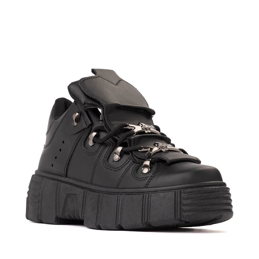 Womens KOI Footwear Rimo Core Chunky Trainer - Black | Journeys