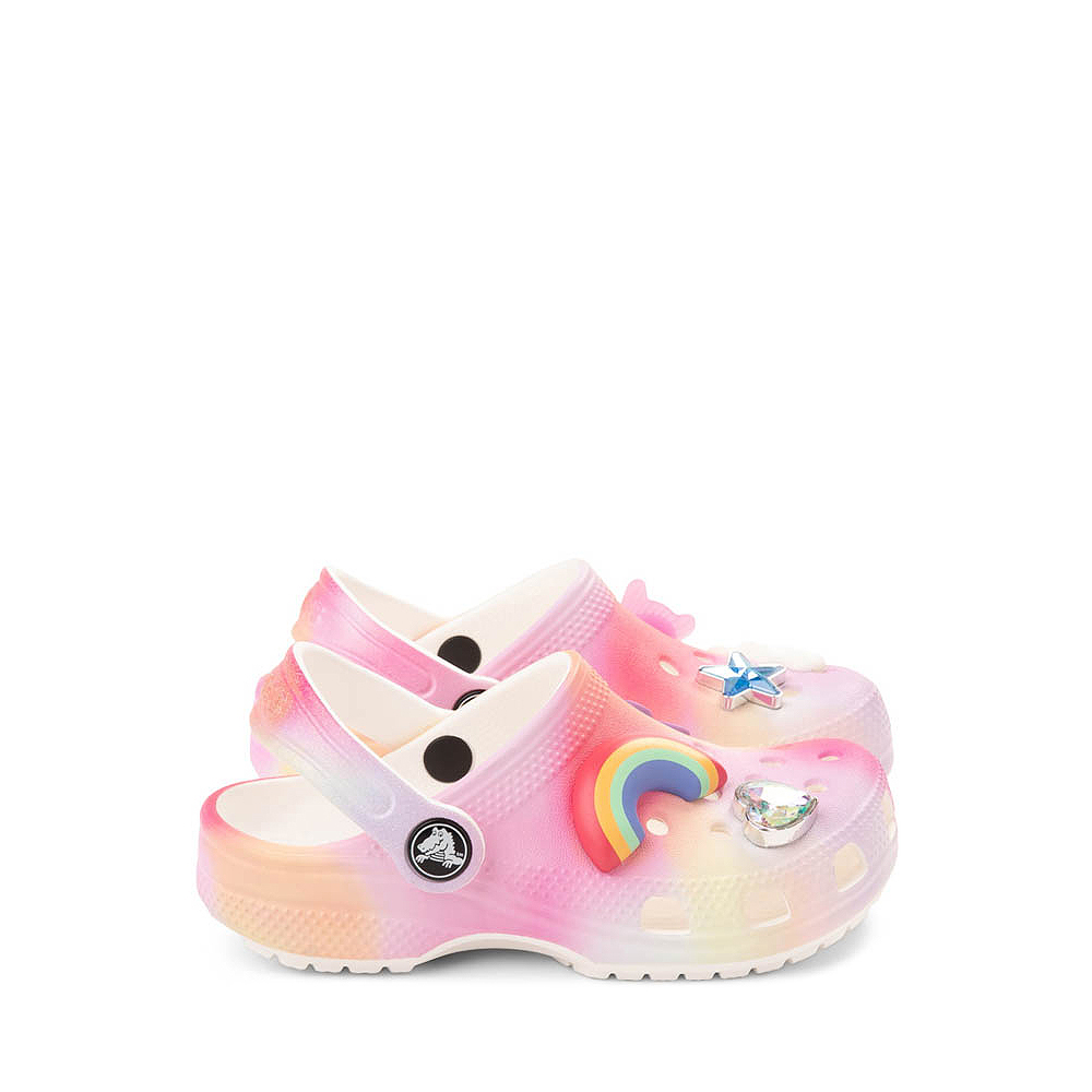 Crocs Classic Cloud Charm Clog - Baby / Toddler - Rainbow | Journeys Kidz