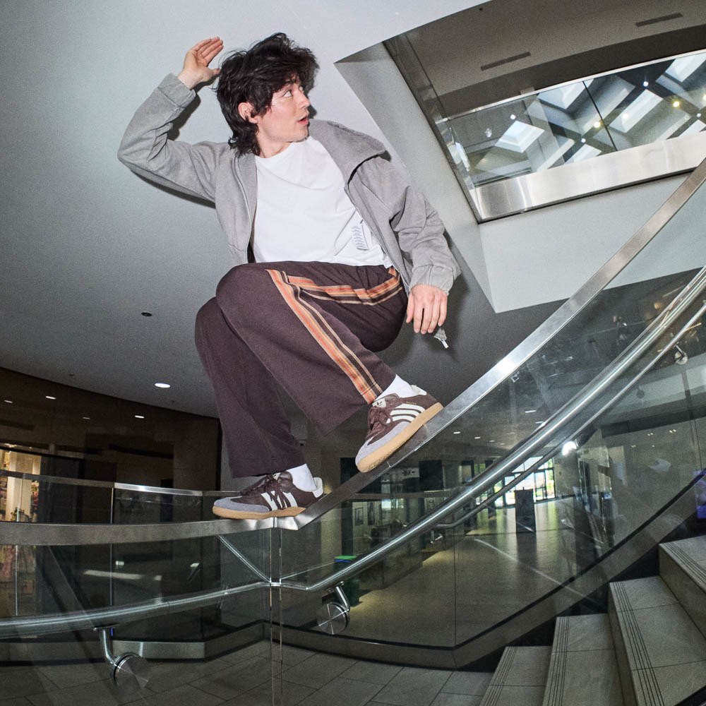 Mens adidas Samba OG Athletic Shoe - Brown / Putty Gray / Gold Metallic ...