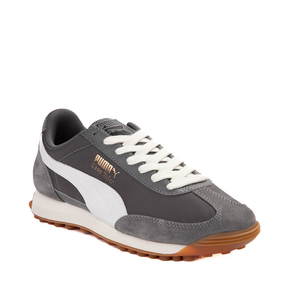 PUMA Easy Rider Vintage Athletic Shoe - Gray / White / Gum | Journeys