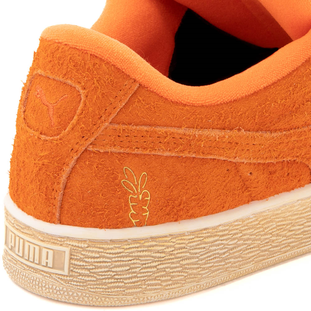 PUMA x Carrots Suede XL Skate Sneaker - Rickie Orange / Warm White ...