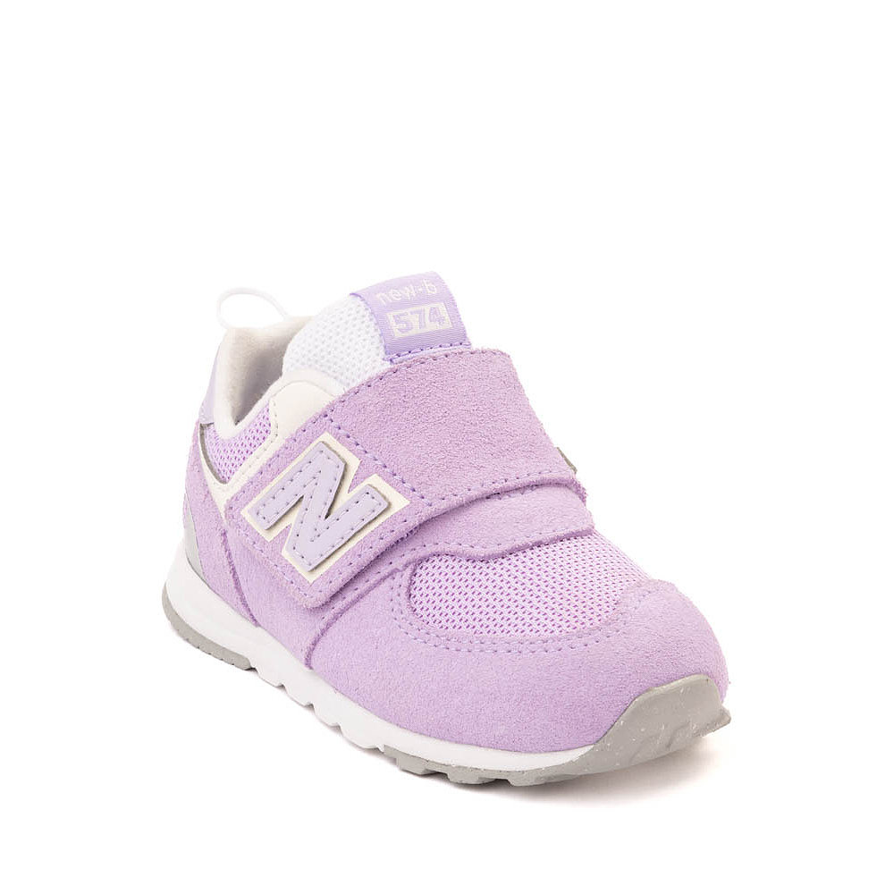 New Balance 574 NEW-B Hook & Loop Athletic Shoe - Baby / Toddler - Lilac / Lavender | Journeys