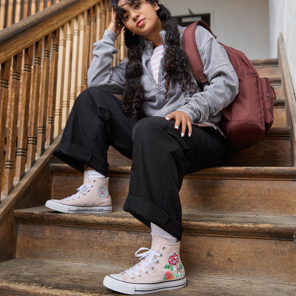 Converse Chuck Taylor All Star Hi Mushroom Garden Sneaker - Blush Hush ...