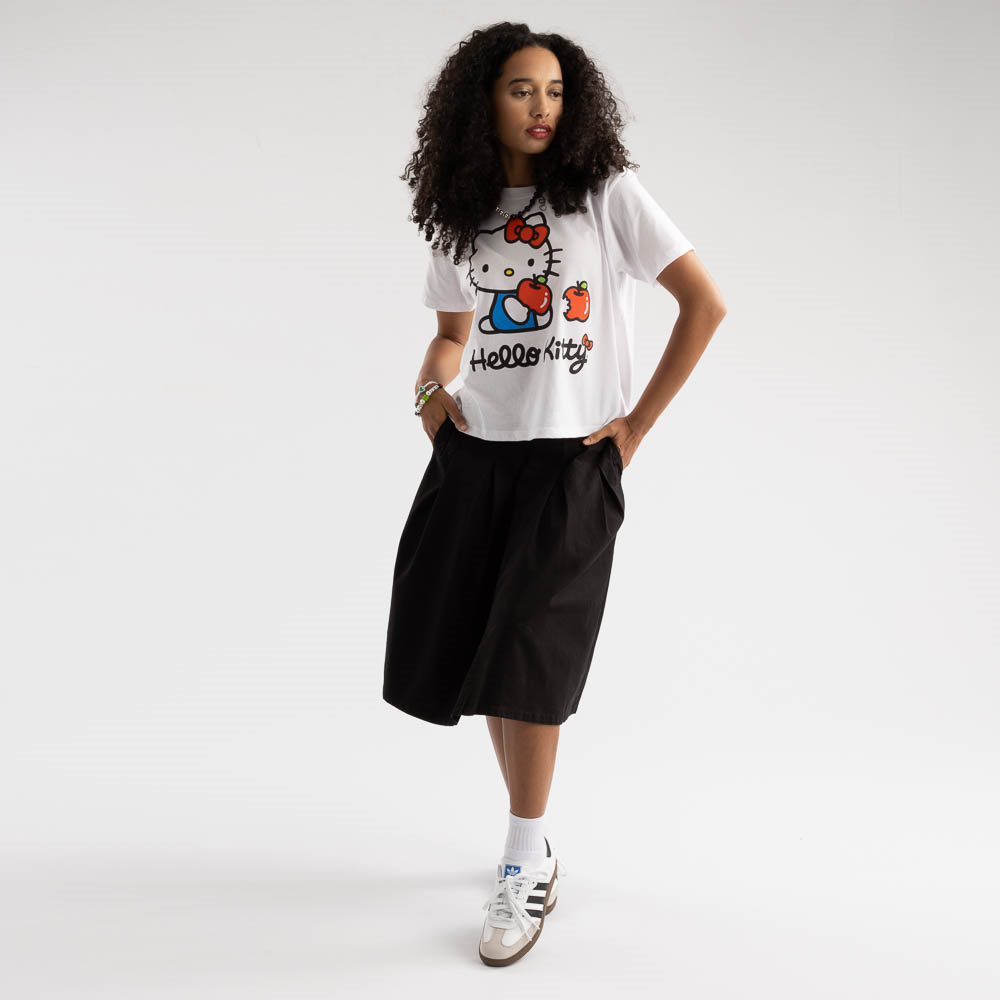 Womens Hello Kitty® Cropped Tee - White | Journeys Kidz