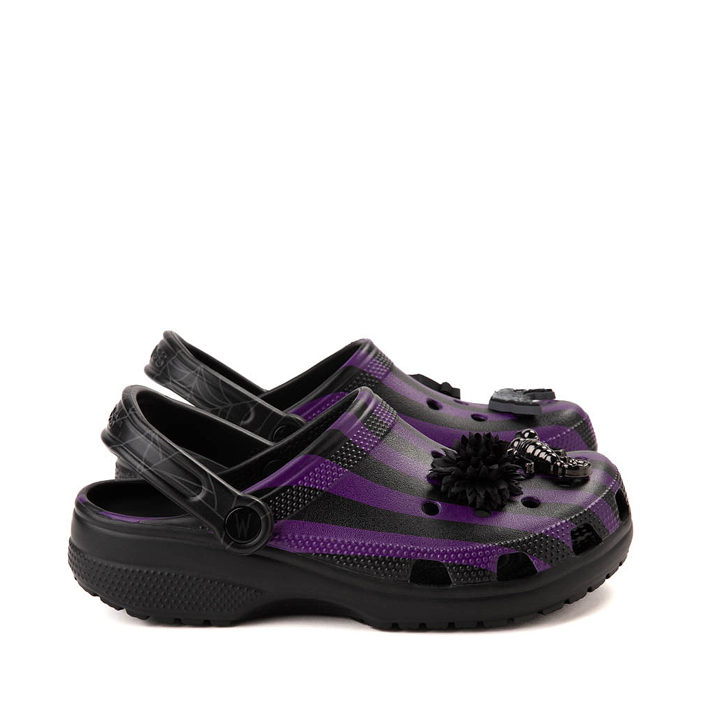Wednesday x Crocs Classic Nevermore Academy Clog - Black / Multicolor ...