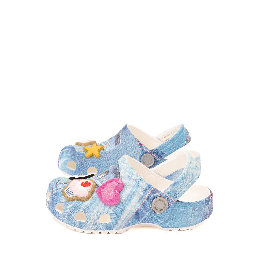 Crocs Classic Denim Patch Clog - Baby / Toddler - Denim | Journeys
