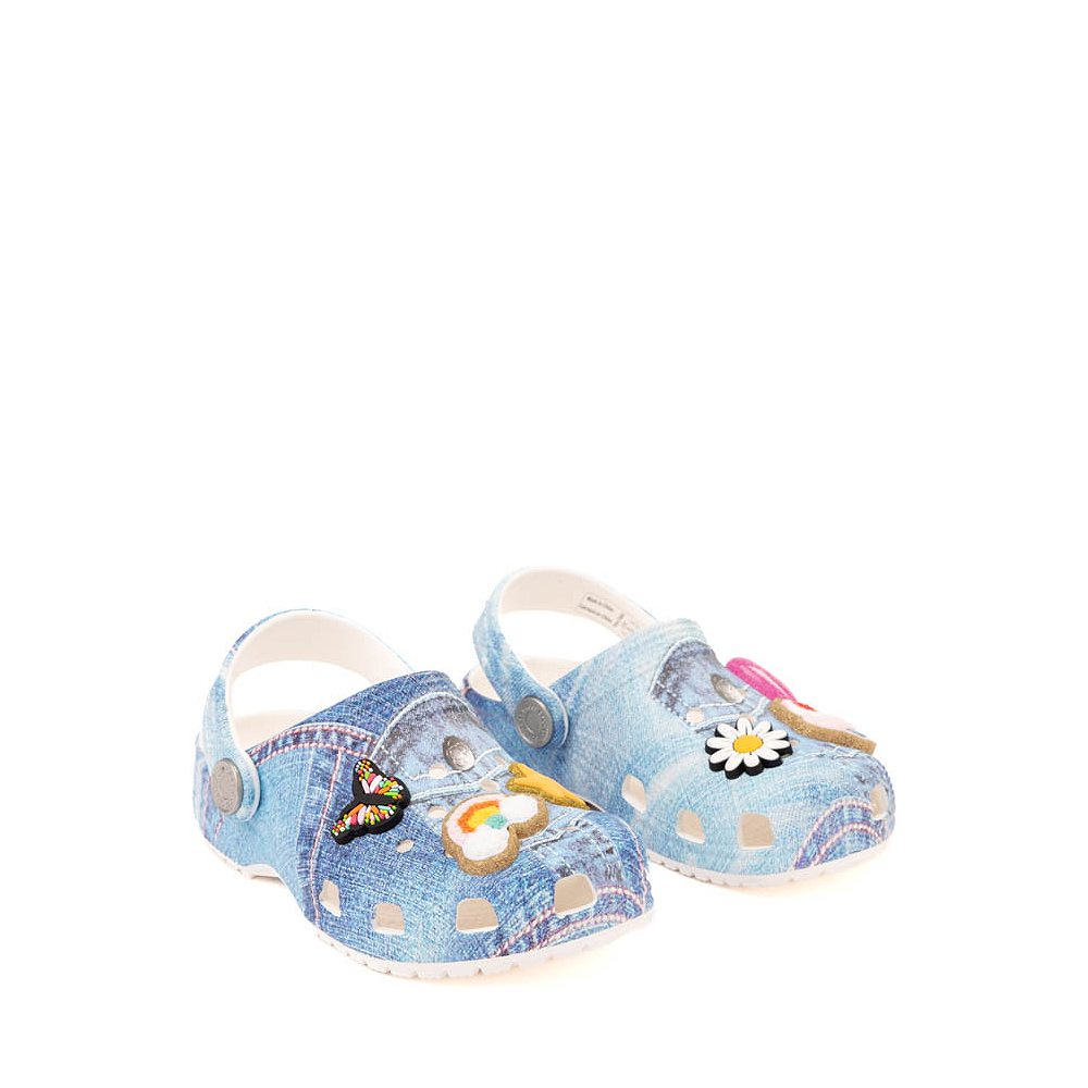 Crocs Classic Denim Patch Clog - Baby / Toddler - Denim | Journeys