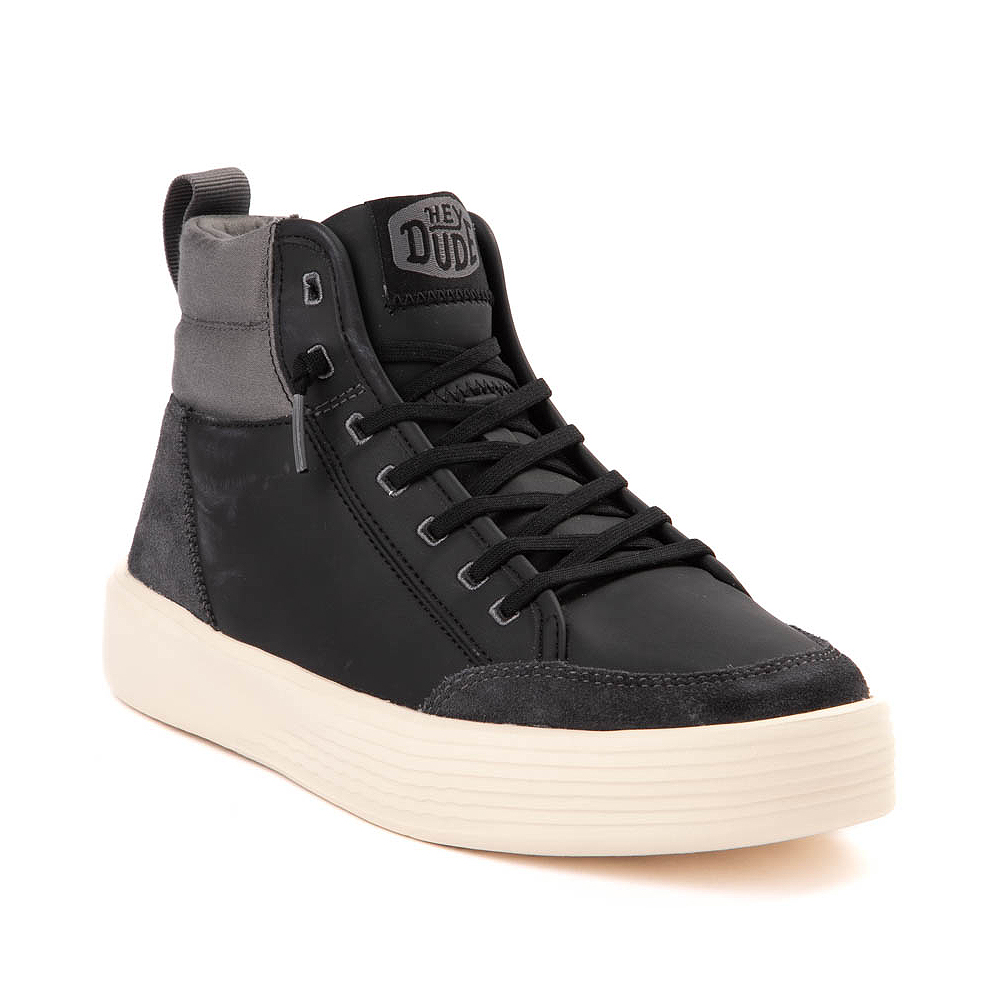Womens HEYDUDE Cody Hi Sneaker - Black | Journeys