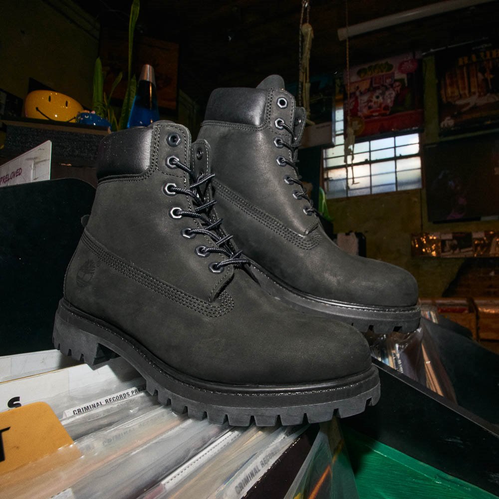 Mens Timberland® Premium 6-Inch Boot - Black | Journeys