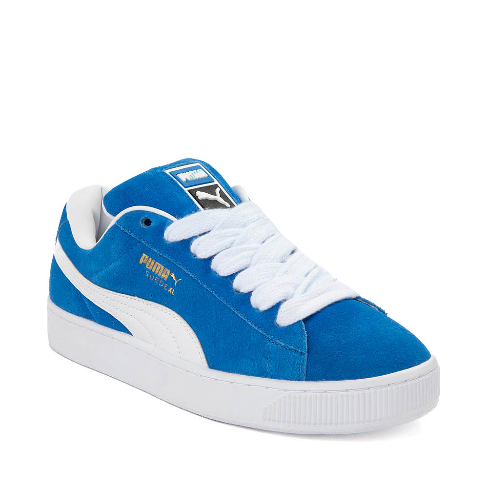 Mens PUMA Suede XL Athletic Shoe - Blue / White | Journeys